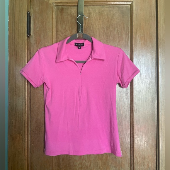 Golftini | Tops | Pink Golftini Polo Top | Poshmark